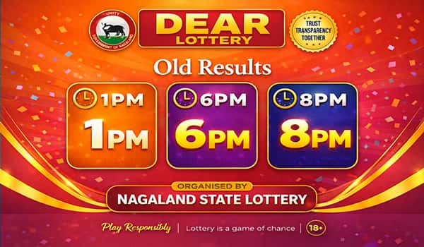 Dear Lottery Result Live - 7 Jun 2026 | 1PM, 6PM & 8PM Draw