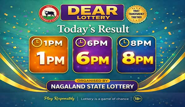 Dear Evening 6PM Result Today (07-06-2026) – Sikkim Lottery